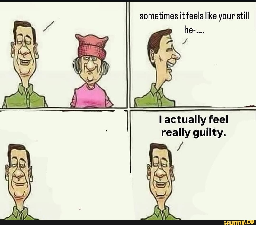 Sometimes it feels like your still he-.... I actually feel really ...