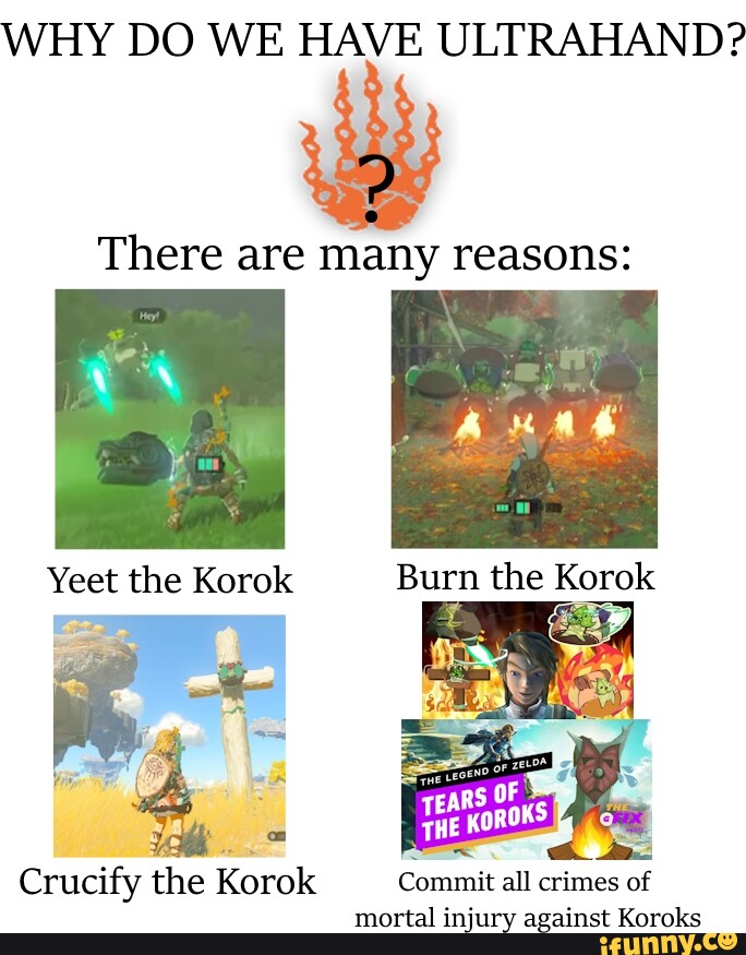 Korok memes. Best Collection of funny Korok pictures on iFunny