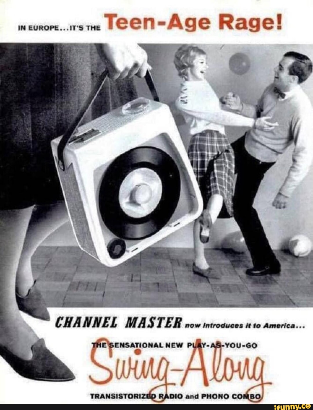 IN EUROPE...1T'S THE CHANNEL MASTER now introduces it to America... NEW ...