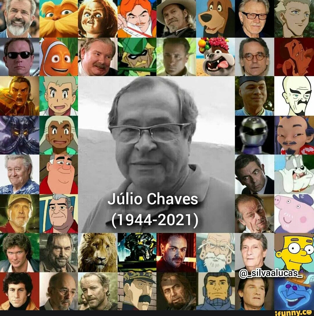 Júlio Chaves (1944-2021) - iFunny Brazil