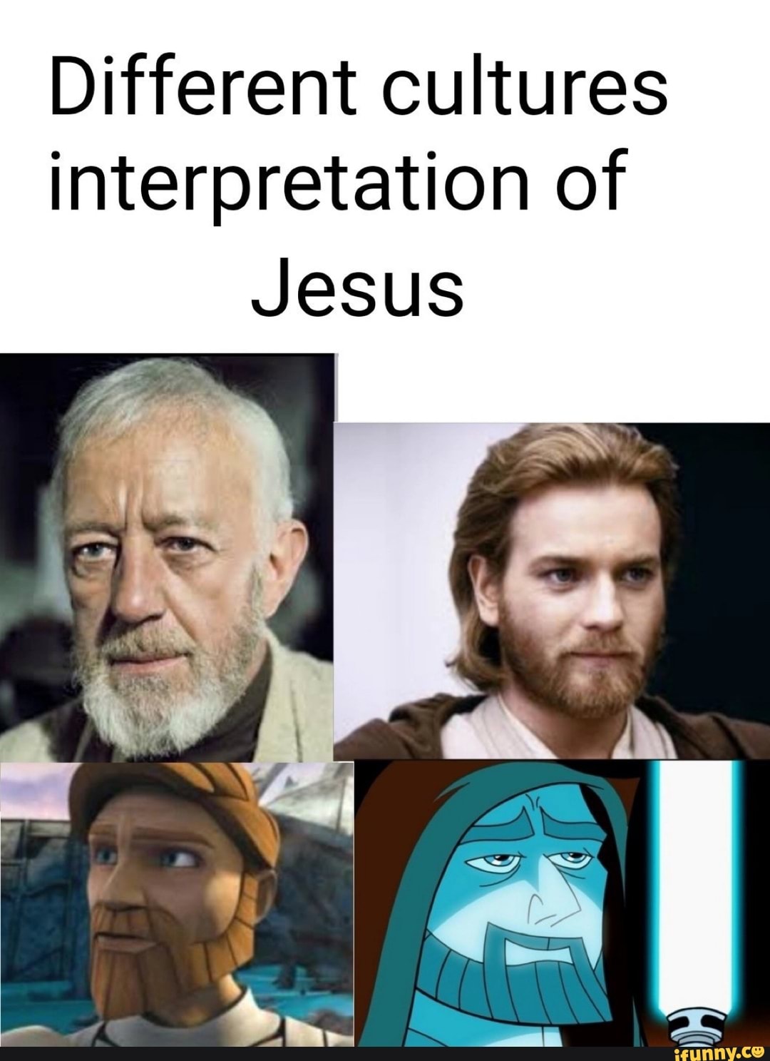 Different cultures interpretation of Jesus - iFunny