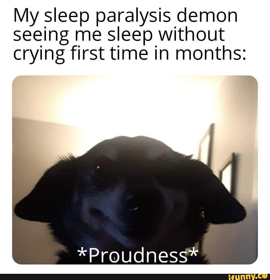 Sleepparalysis memes. Best Collection of funny Sleepparalysis pictures ...