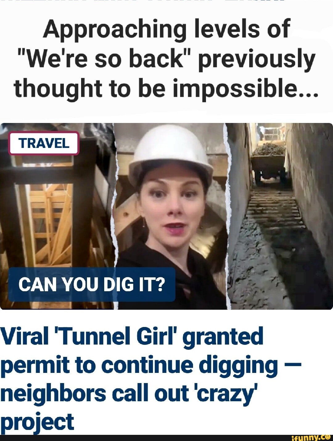 Tunnel memes. Best Collection of funny Tunnel pictures on iFunny