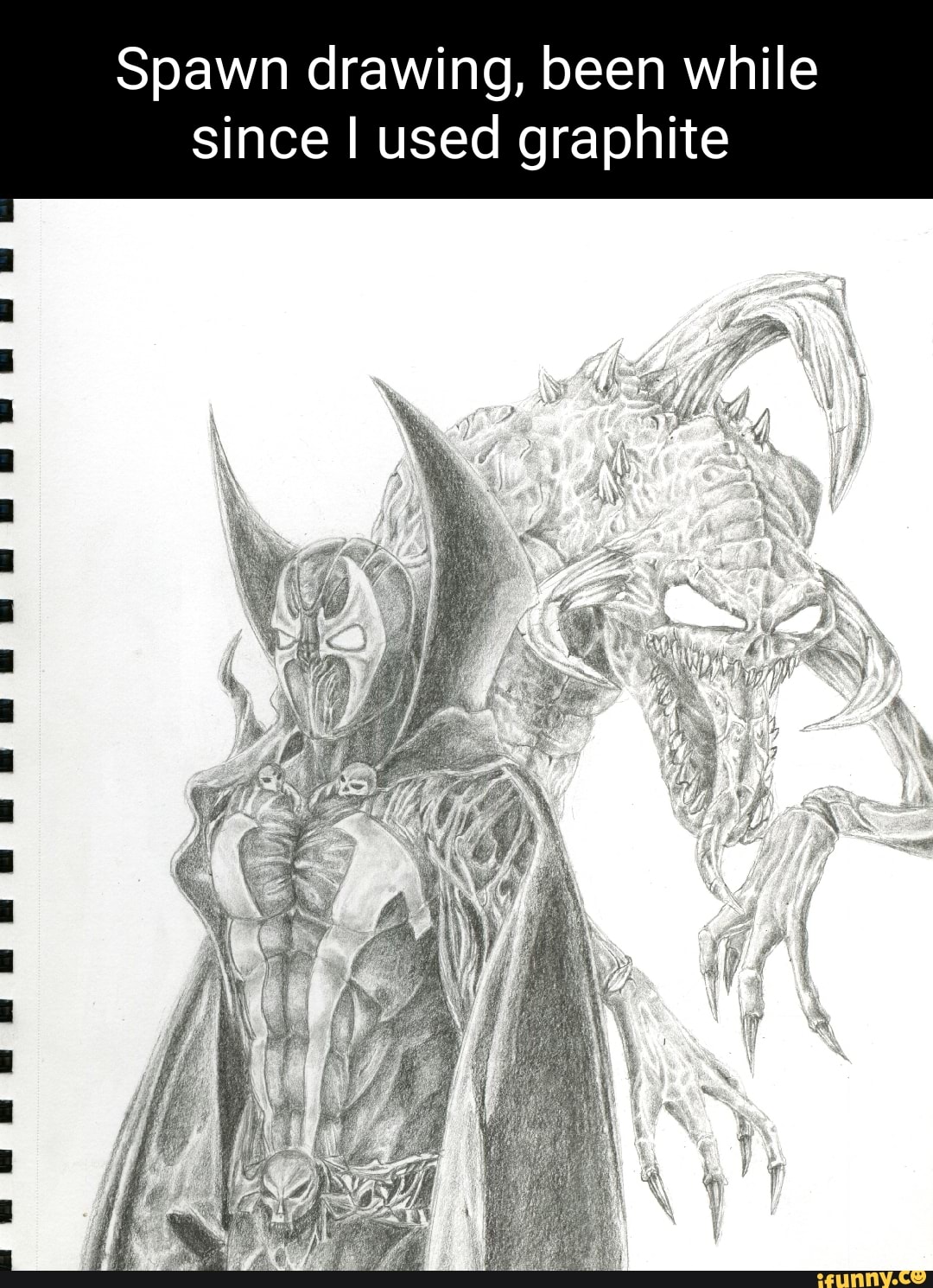 Spawn Drawings In Pencil
