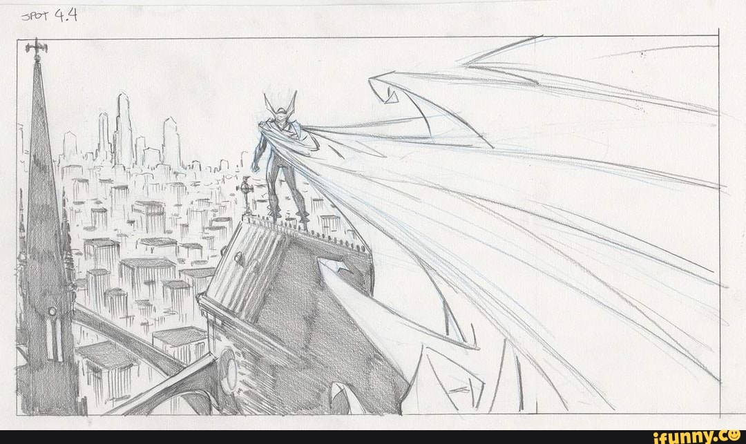 Original Storyboard sketches for Spawn Armageddon. - iFunny