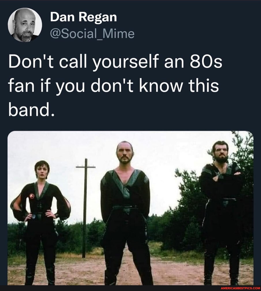 If you love the 80s and GenX, Dan Regan is a must follow on all social ...