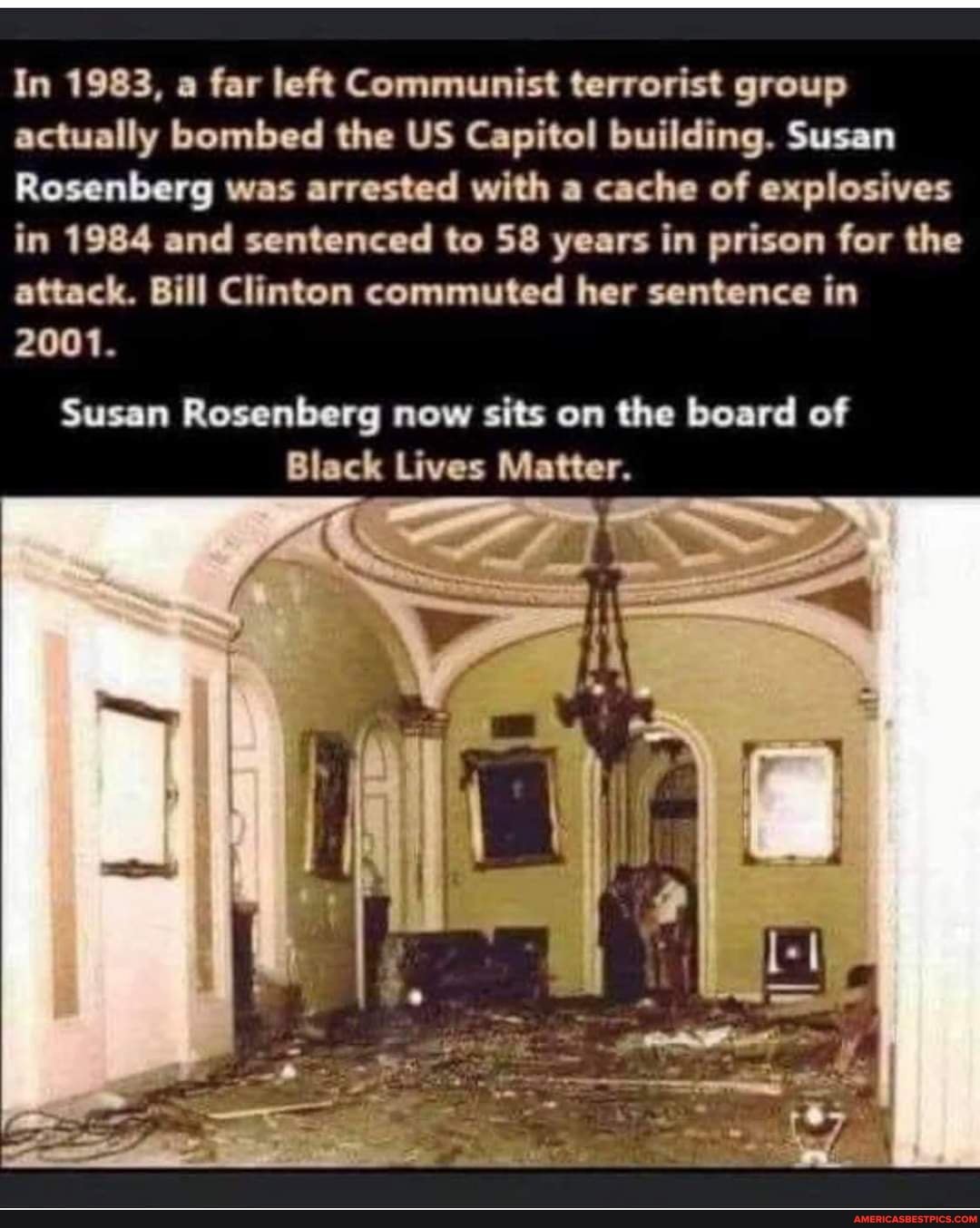 In 1983, a far left Communist terrorist group actually bombed the US ...