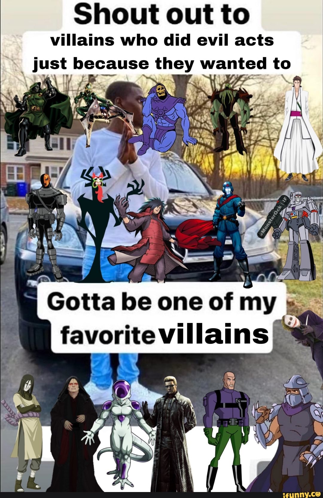 Shout Out To Villains Who Did Evil Acts Just Because They Wanted To Shout Out To Villains Who Did Evil Acts Just Because They Wanted To