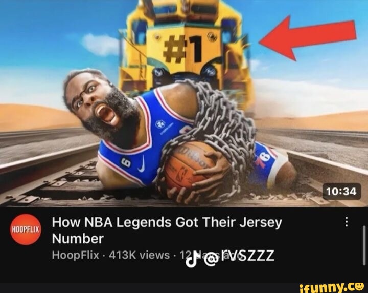 How NBA Legends Got Their Jersey Number HoopFlix 413K views - iFunny