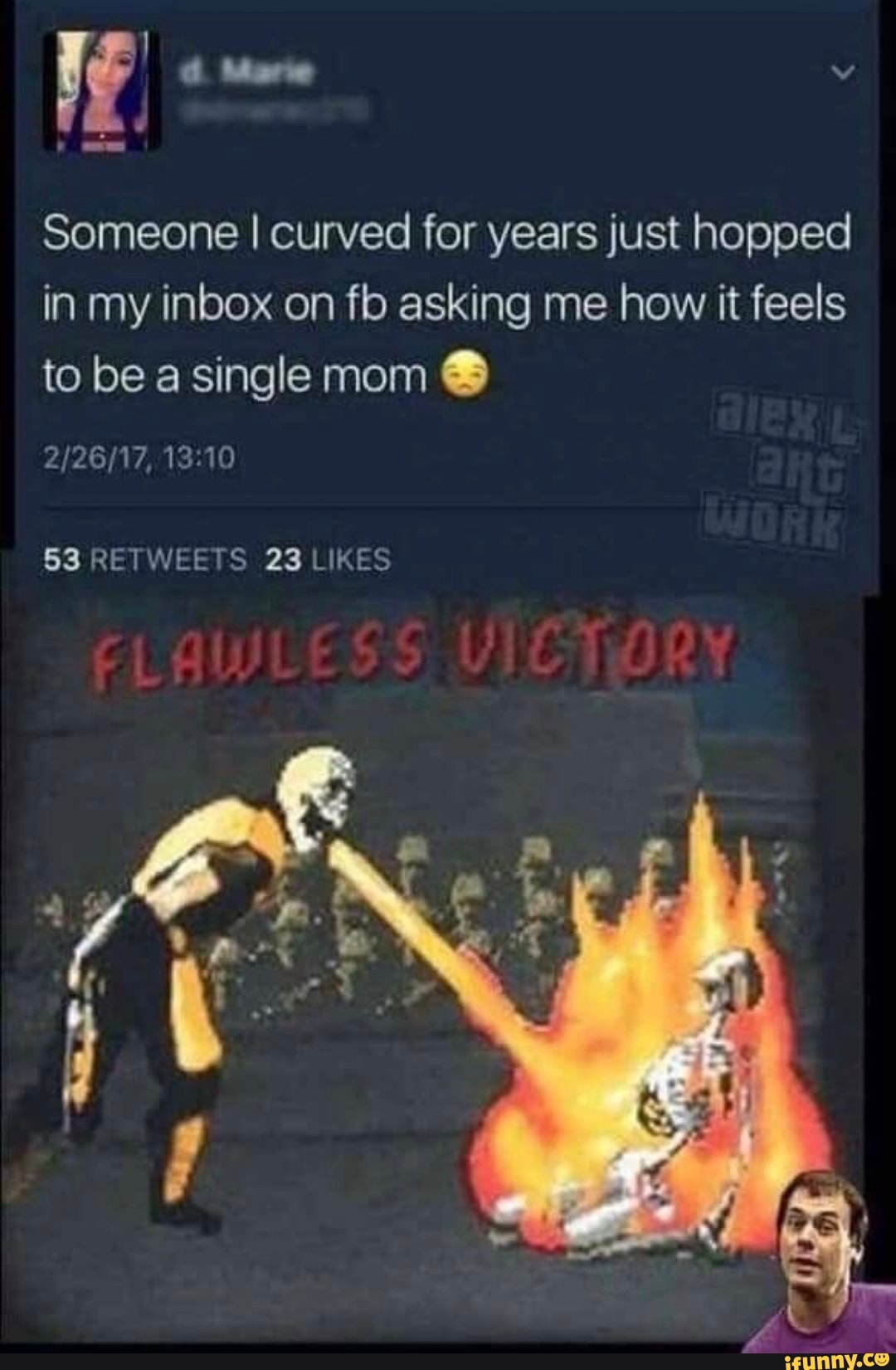 Curved Meme