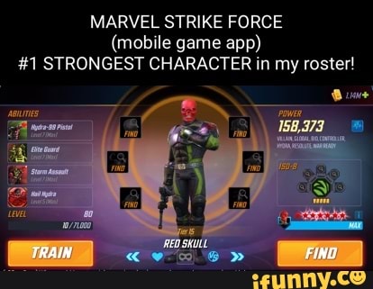 MARVEL STRIKE FORCE (mobile game app) #1 STRONGEST CHARACTER in my ...