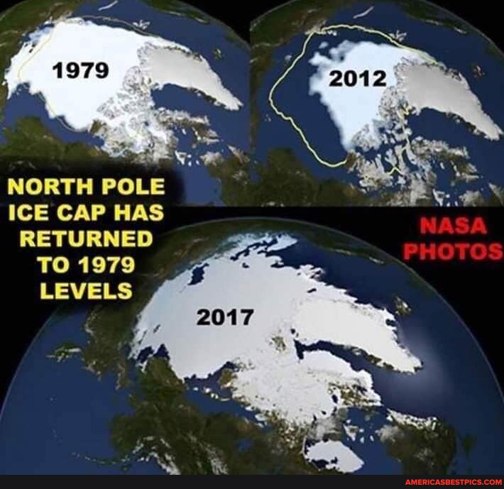 NORTH POLE ICE CAP HAS RETURNED TO 1979 LEVELS - America’s best pics ...