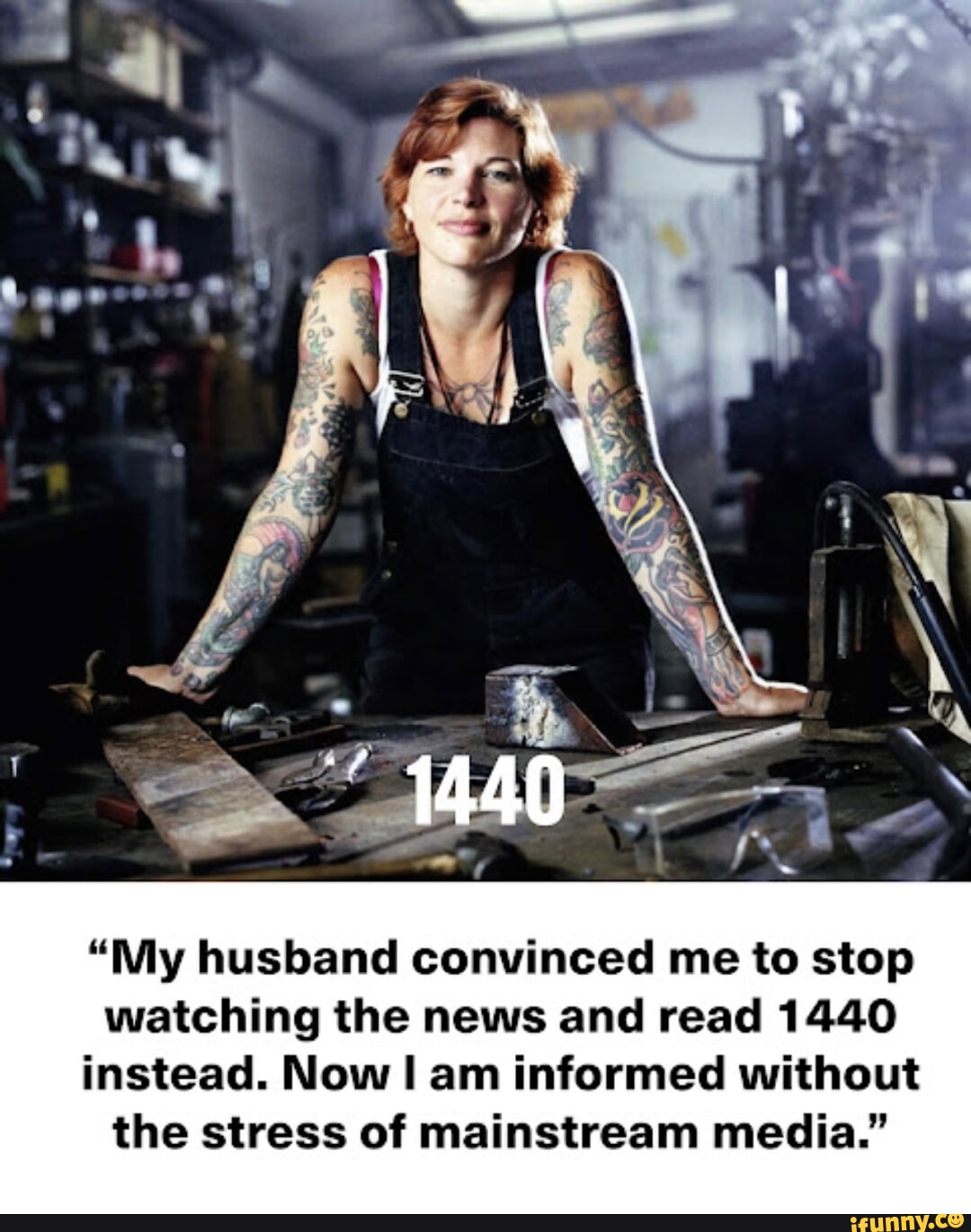 NE "My husband convinced me to stop watching the news and read 1440 ...