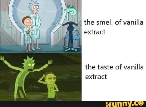 Vanilla Extract Cartoon