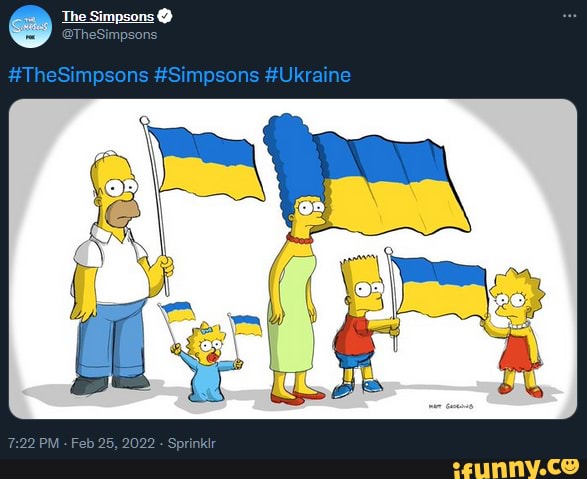 #TheSimpsons #Simpsons #Ukraine - iFunny