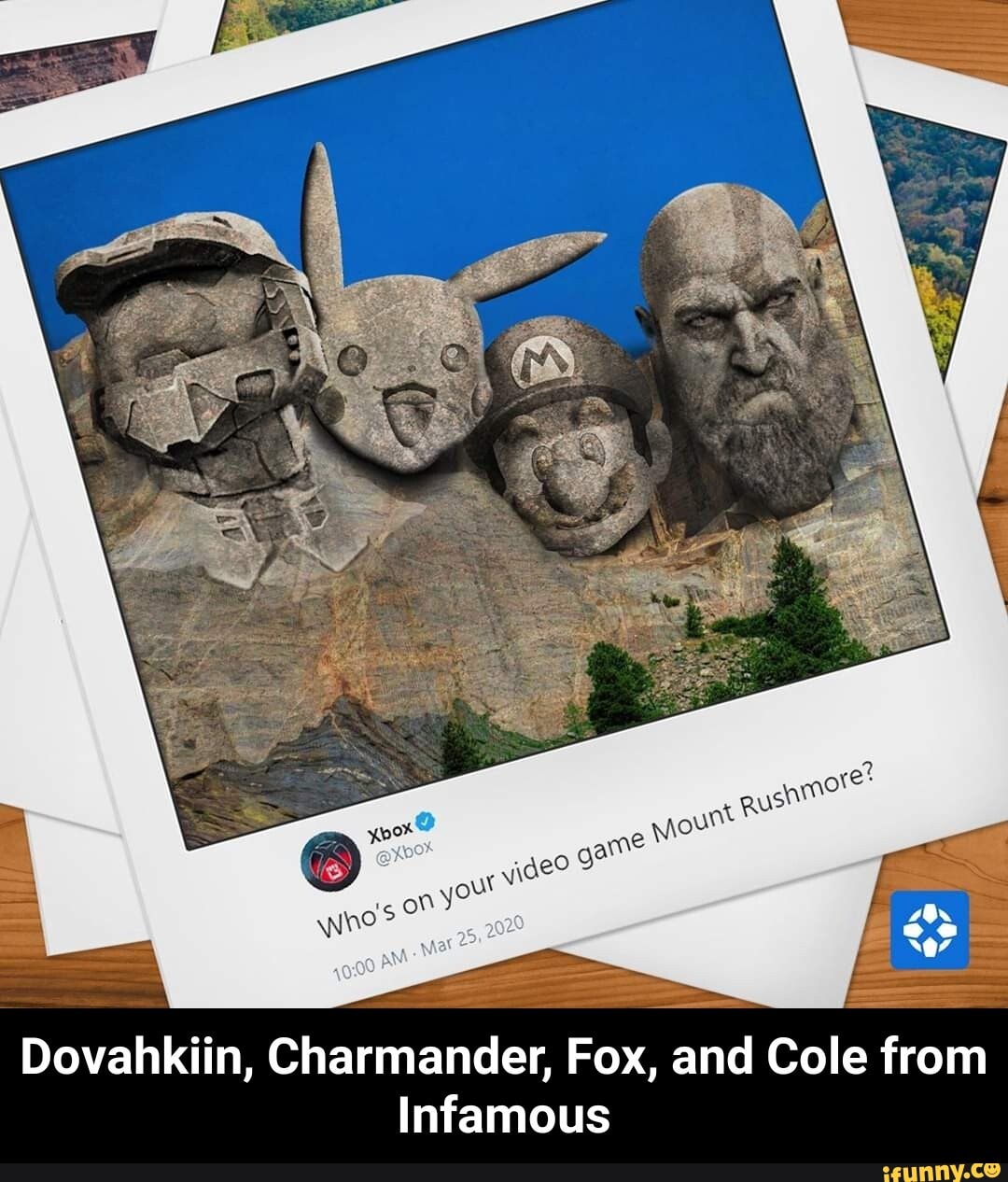 Dovahkiin, Charmander, Fox, and Cole from Infamous - Dovahkiin ...