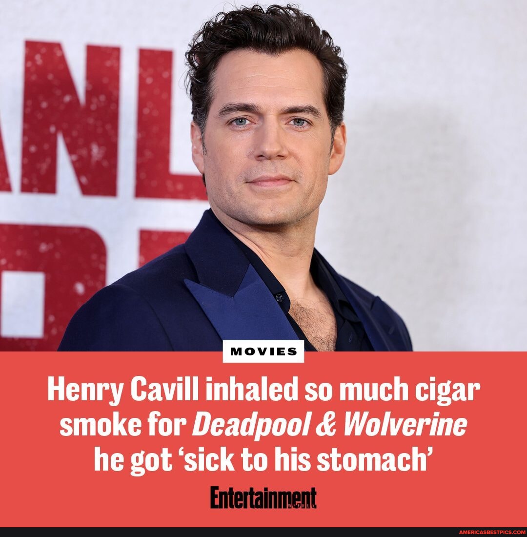 Henry Cavill's surprise cameo appearance in #DeadpoolAndWolverine left ...