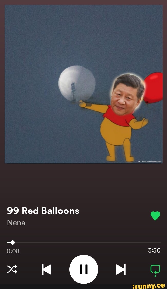 99 Red Balloons Nena - iFunny