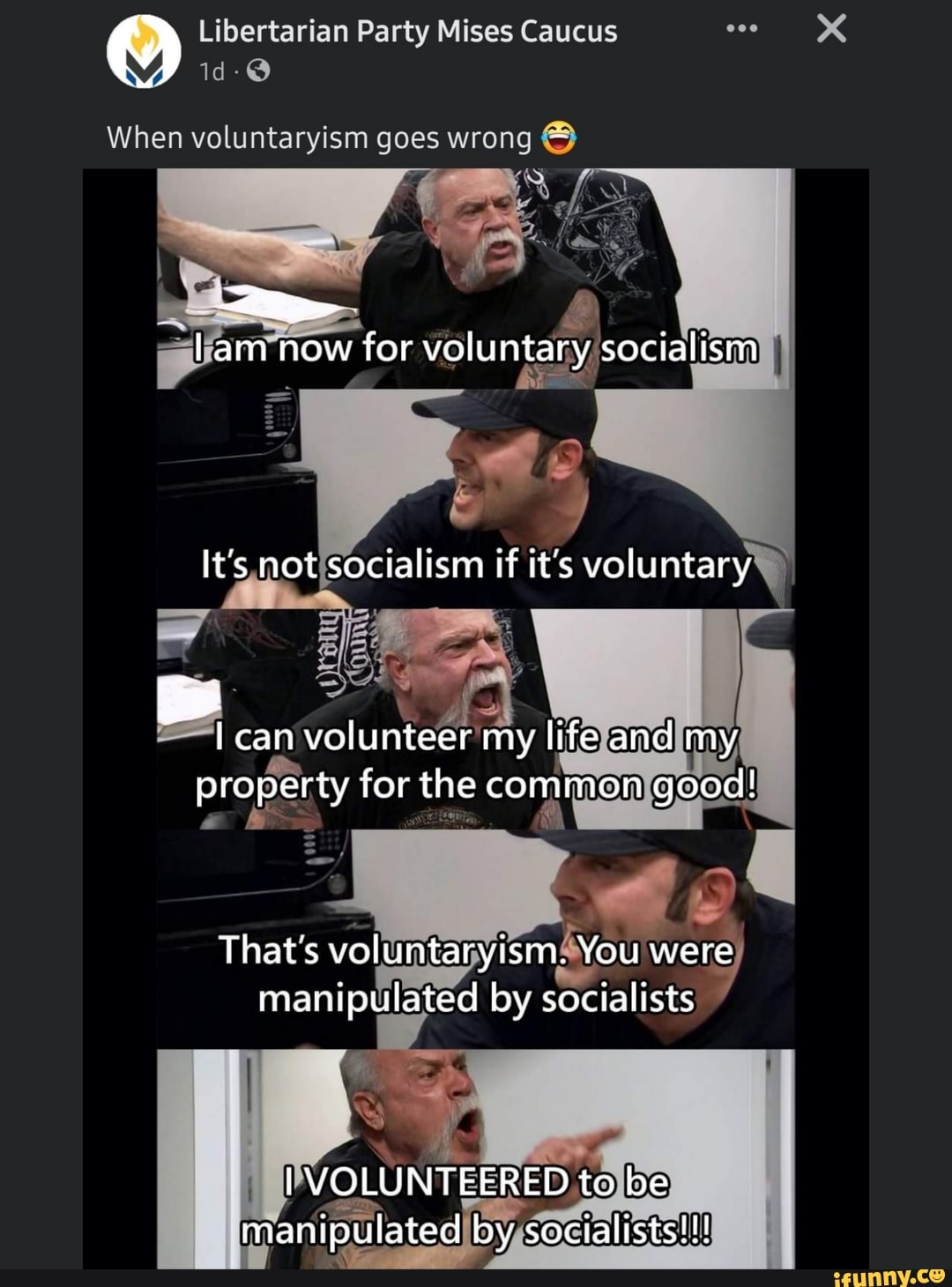Voluntaryism memes. Best Collection of funny Voluntaryism pictures on ...