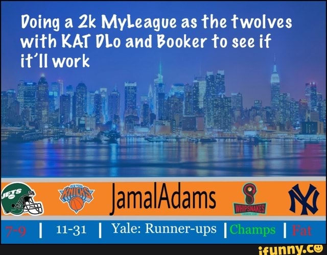 Doing a 2k MyLeague as the twolves with KAT DLo and Booker to see if ri ...