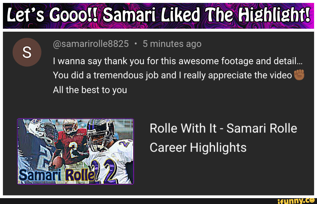Let's Gooo!! Samar Liked The @samarirolle8825 5 minutes ago I wanna say ...