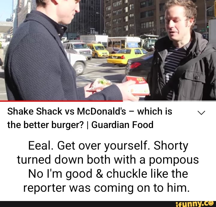 Shake Shack vs McDonald's which is the better burger? I Guardian Food ...