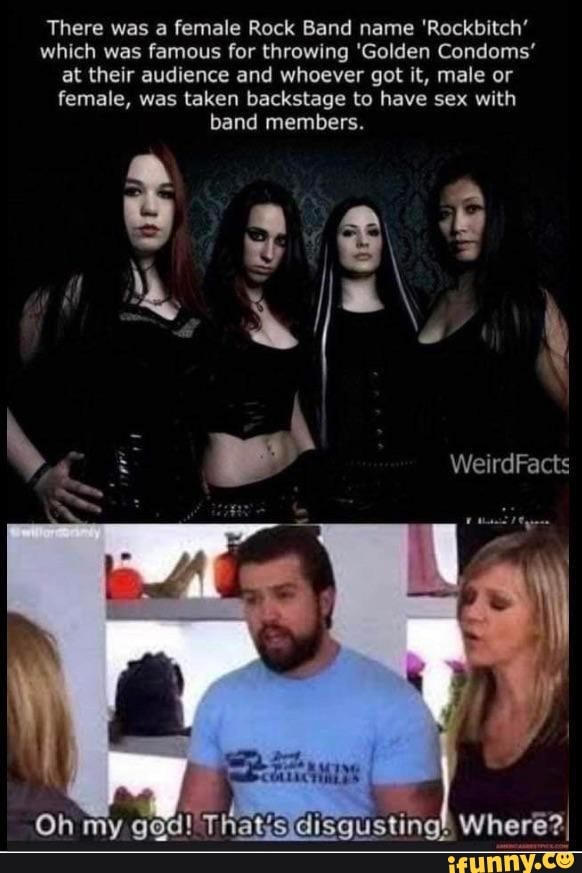 There was a female Rock Band name 'Rockbitch' which was famous for ...