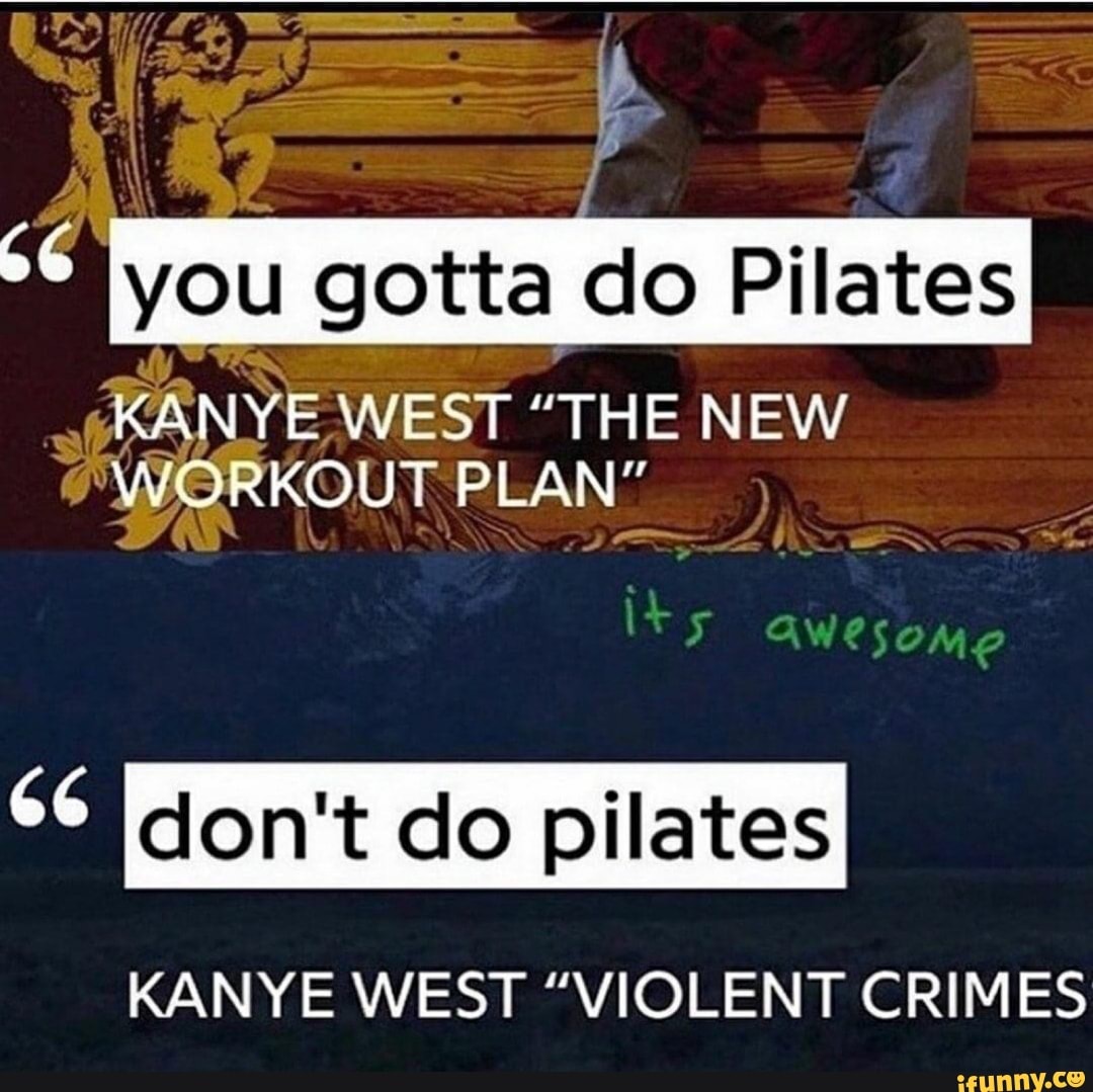 Kanye West New Workout Plan