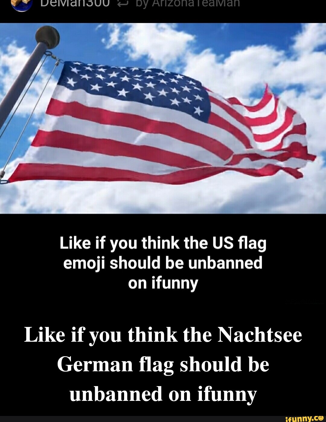 AN Like if you think the US flag emoji should be unbanned on funny Like ...