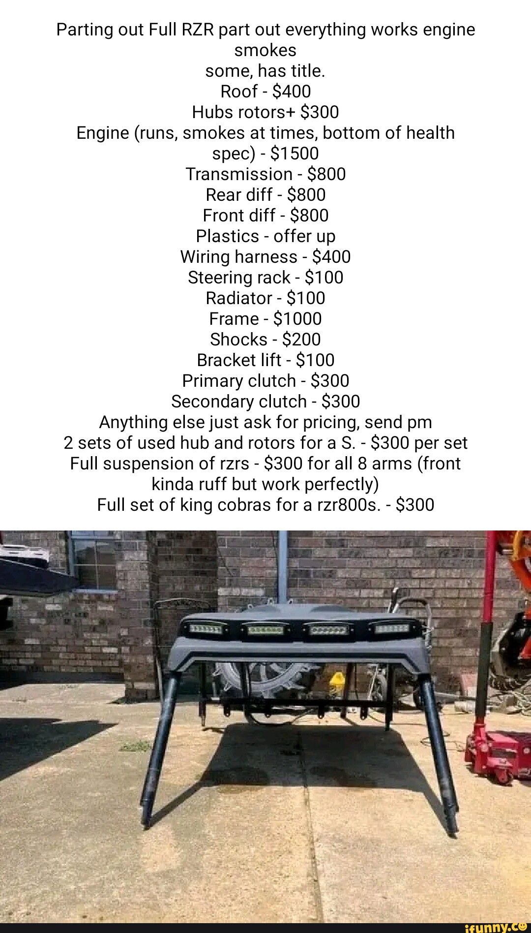 Rzr memes. Best Collection of funny Rzr pictures on iFunny