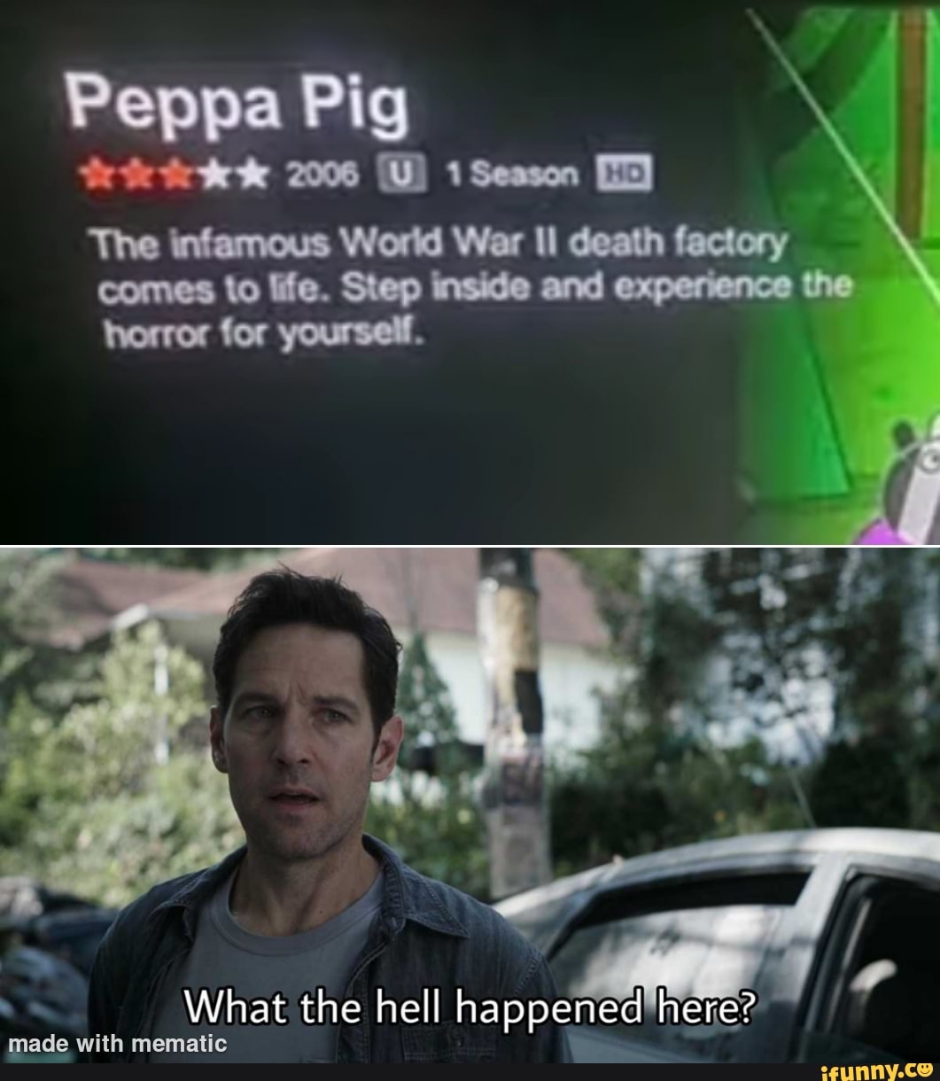 Peppa Pig 2006 Season The infamous World War Il death factory comes to ...