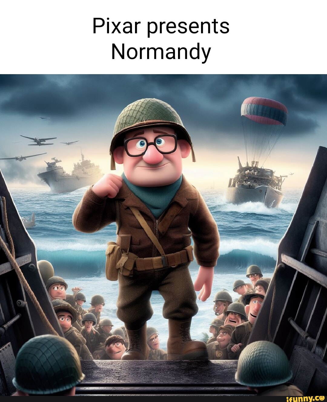 Pixar presents Normandy - iFunny