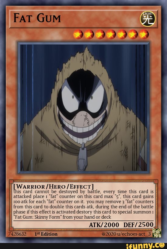 FaT GuM Ge) II 339 39 /EFFECT] this card cannot, be destoyed by battle ...