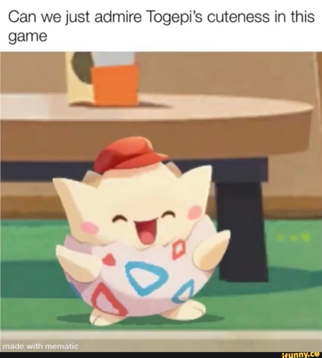 Can we just admire Togepi's cuteness in this game - iFunny