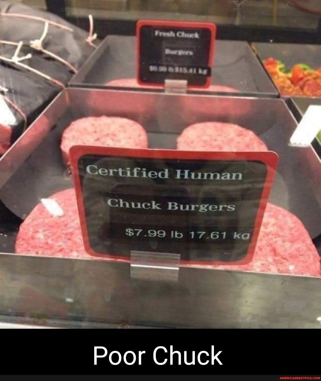 Certified Human Chuck Burgers 17 Poor Chuck - America’s best pics and ...