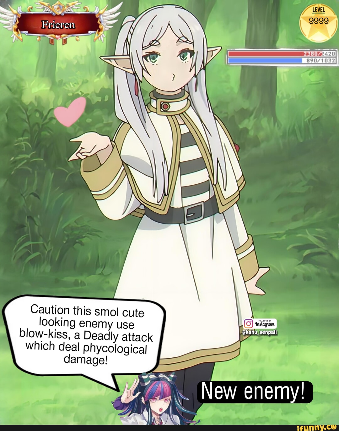 89071032 Caution this smol cute looking enemy use blow-kiss, a Deadly ...