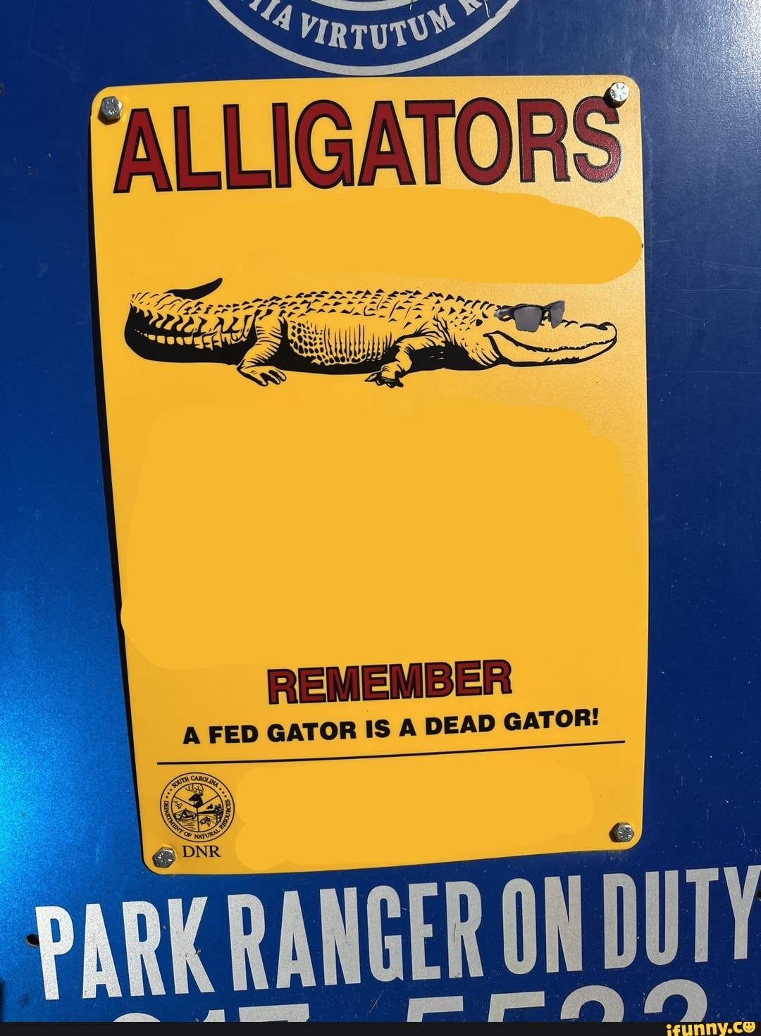 'ALLIGATORS REMEMBER A FED GATOR IS A DEAD GATOR! - iFunny