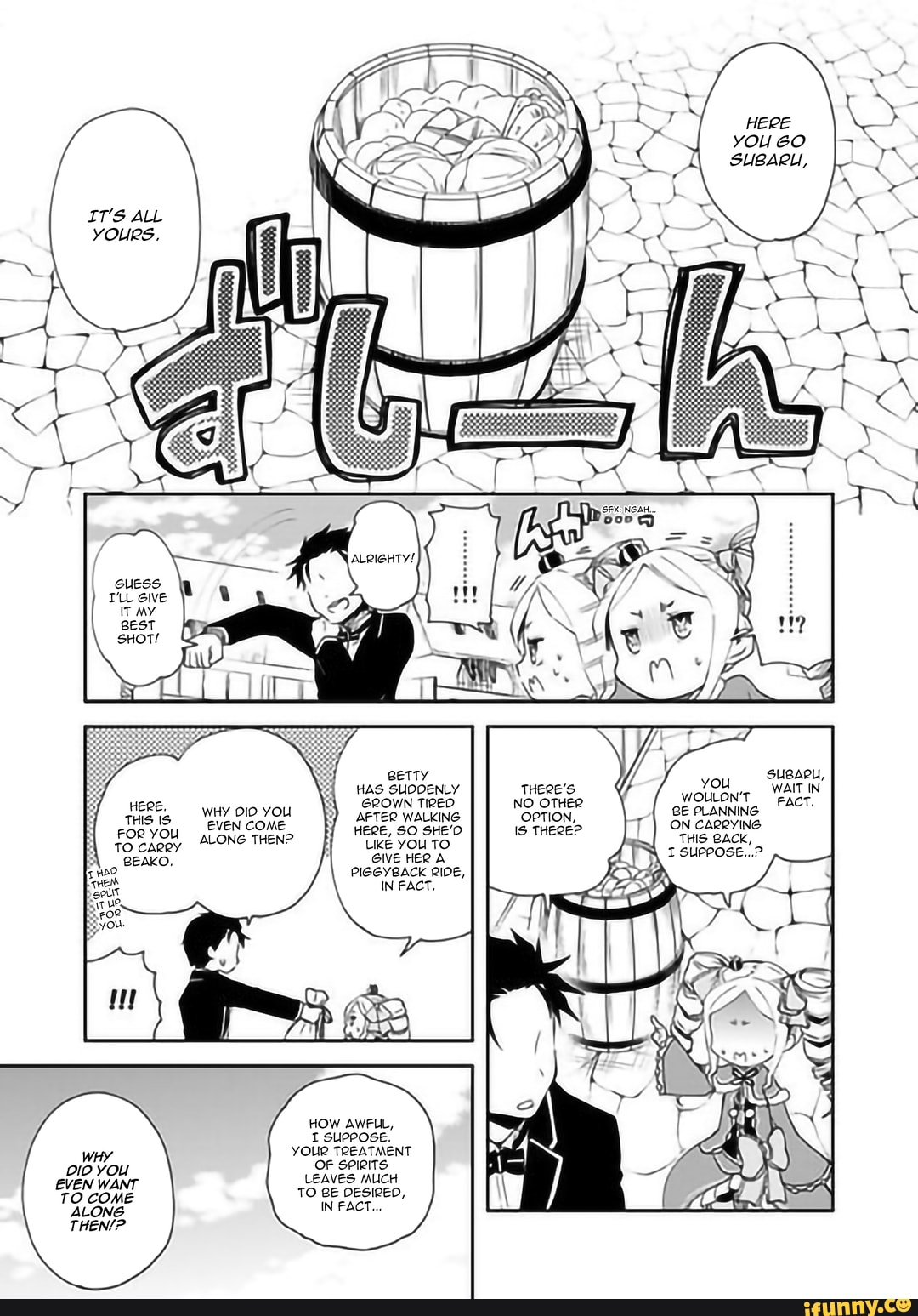 Beako Tries to Be Helpful - BETTY HAS SUDDENLY GROWN TIRED tieis WHyoI ...