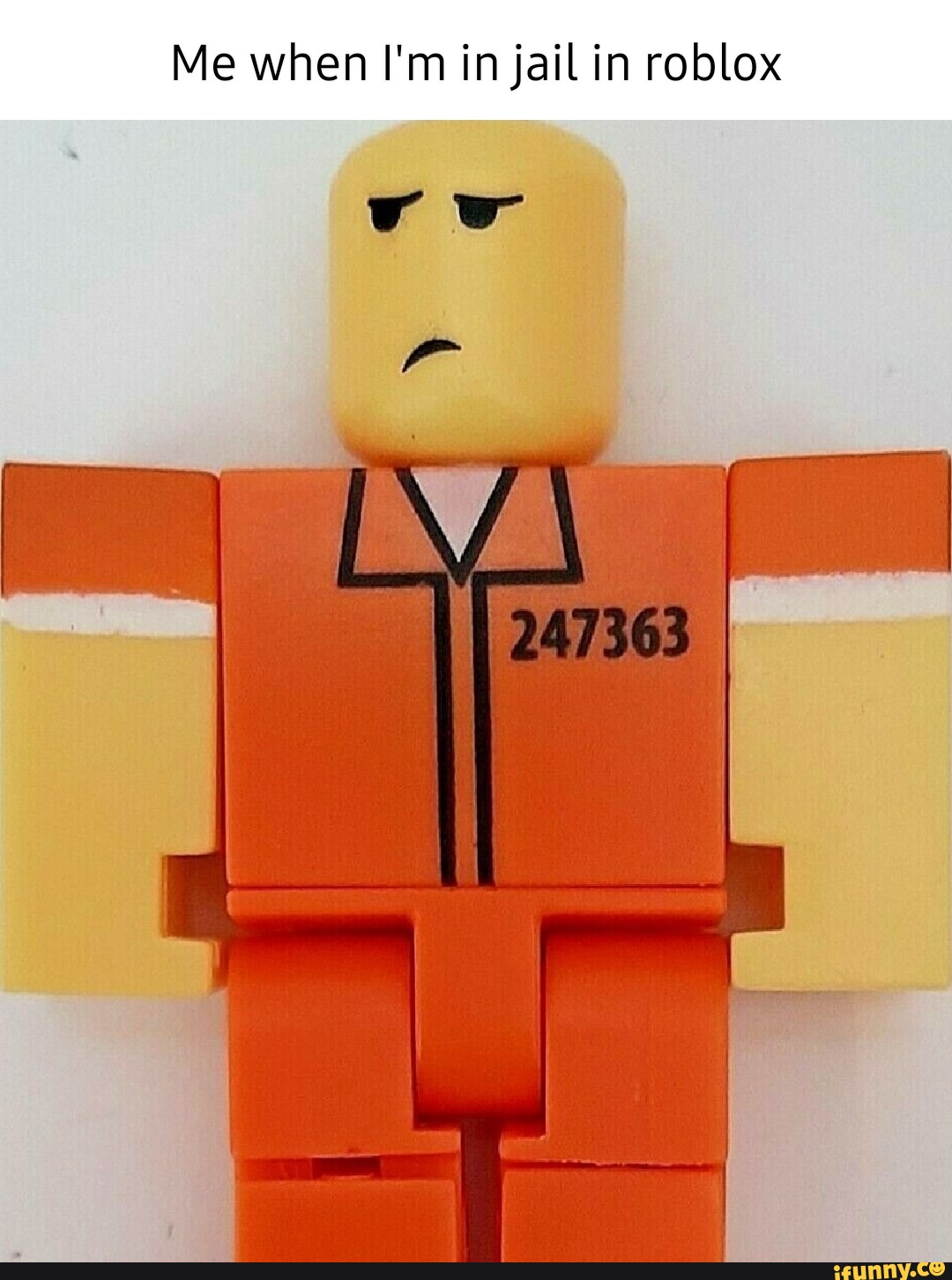 Me when I'm in jail in roblox vw 247363 - iFunny