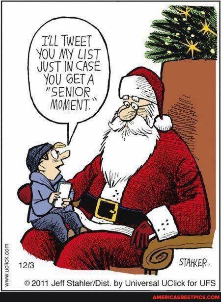 F is for...Father Christmas cartoon - ww.uclick com TLL TWEET YOU -MY ...