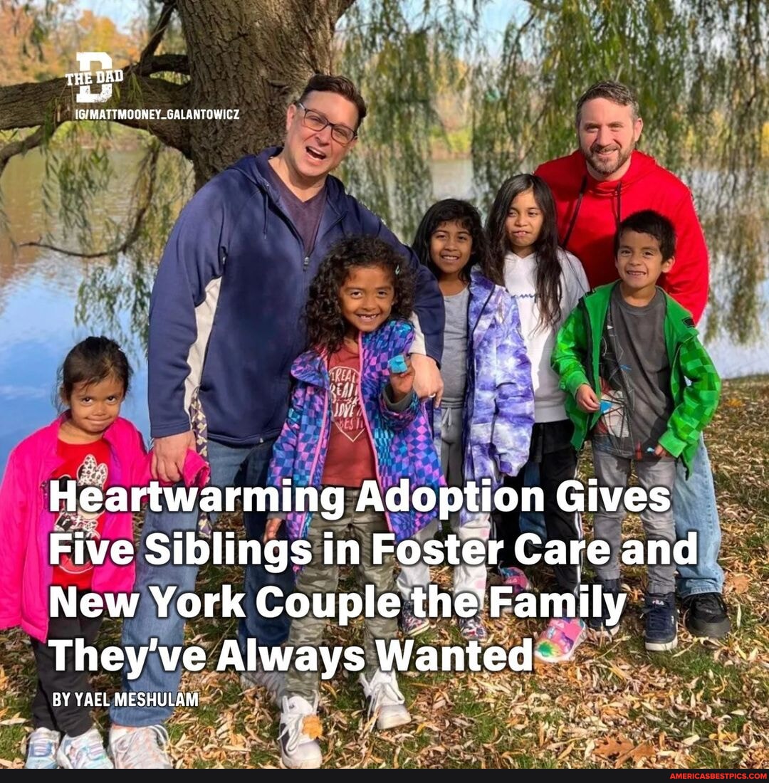 Five siblings living together in foster care is rare. Following the ...