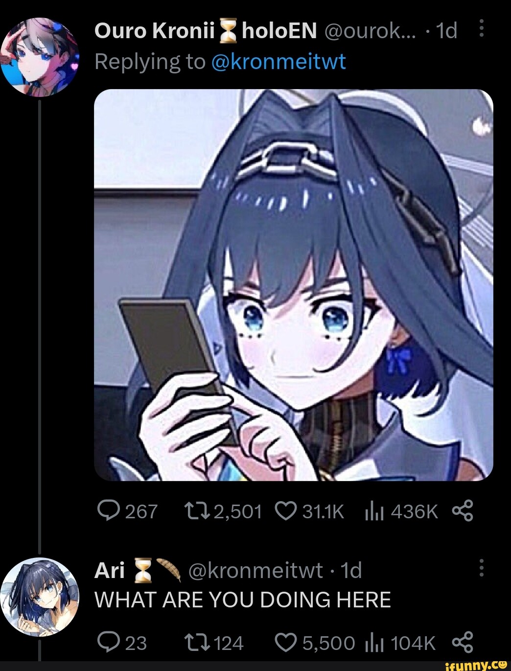 Kronii memes. Best Collection of funny Kronii pictures on iFunny