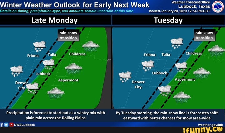Winter Weather Outlook for Early Next Week Details on timing ...