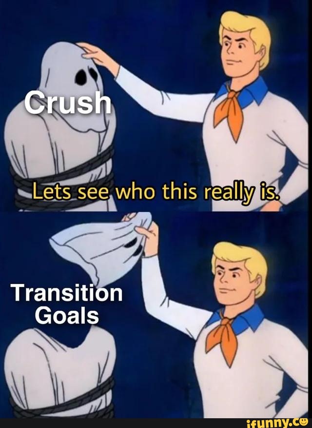 Eggirl - Crush who this really lisy Transition Goals - iFunny