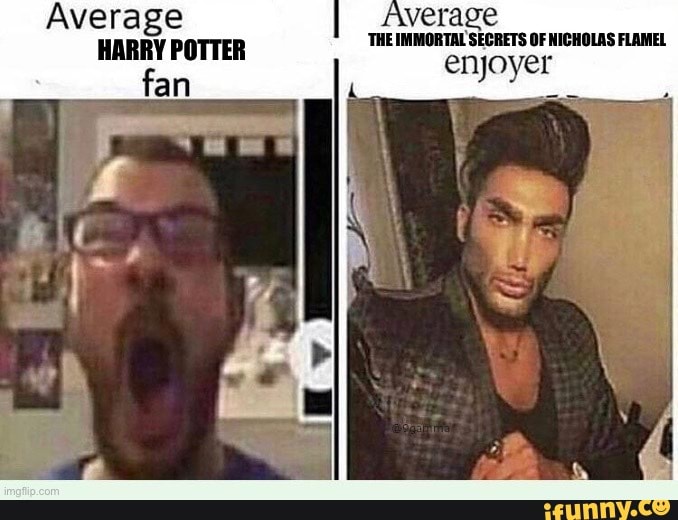 Average Average HARRY POTTER 'THE IMMORTAL SECRETS OF NICHOLAS FLAMEL ...