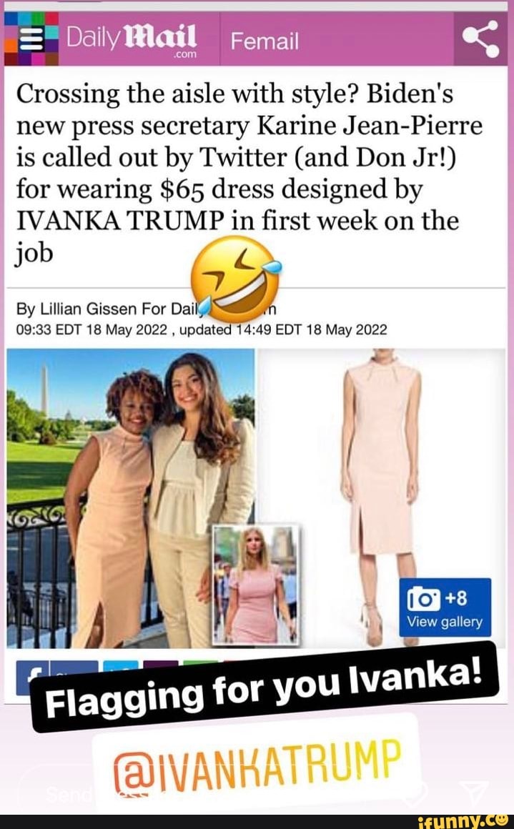 = Daily Mail Femail Crossing the aisle with style? Biden's new press ...