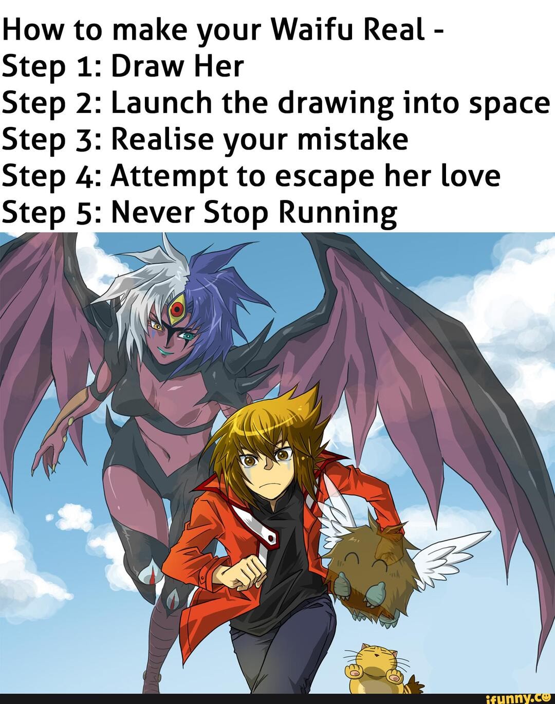 How to make your Waifu Real Step 1: Draw Her Step 2: Launch the drawing ...
