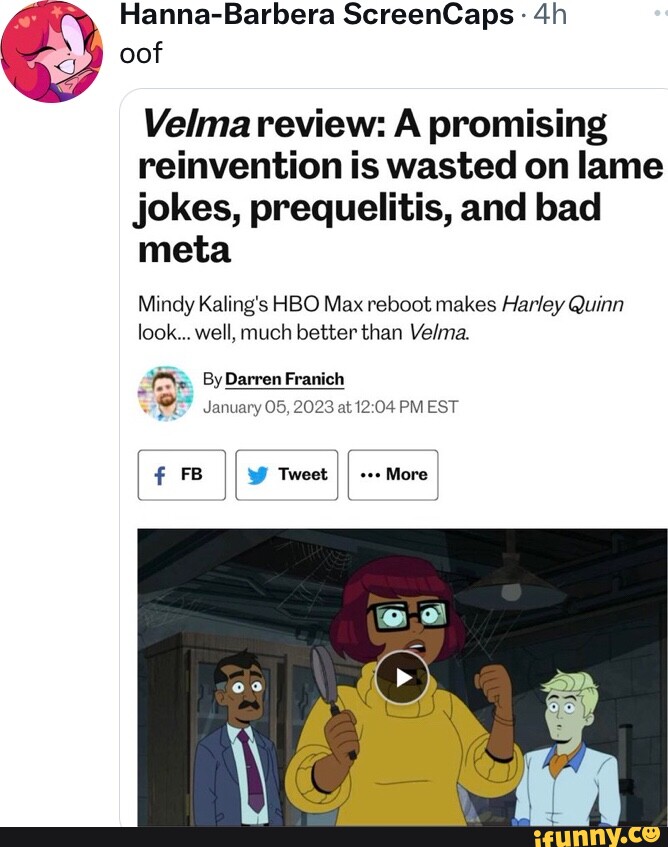 Hanna-Barbera ScreenCaps oof Velma review: A promising reinvention is ...