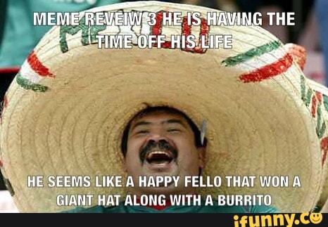 Mexican Sombrero Meme