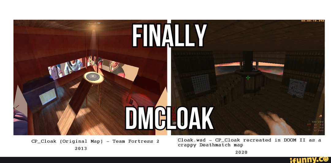 FINALLY OAK Cloak (Original Map) Team Fortress 2 Cloak wad Cloak ...